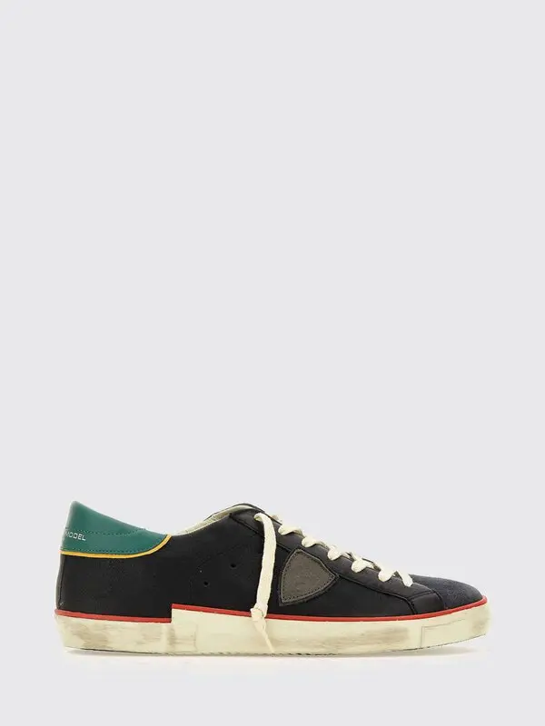 Philippe Model Low Top Sneakers - Black