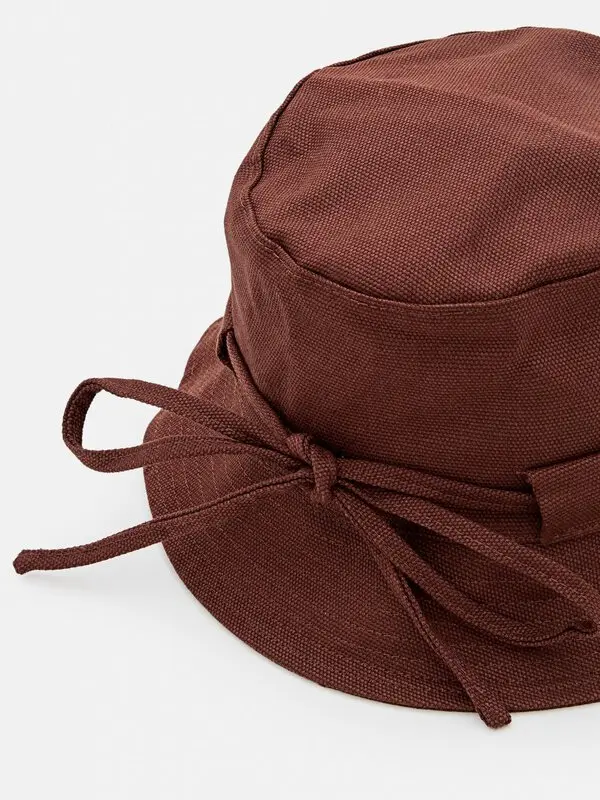 Jacquemus Bucket Hat - Brown
