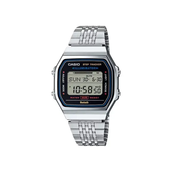 G-SHOCK BY CASIO Vintage Digital Watch - Silver