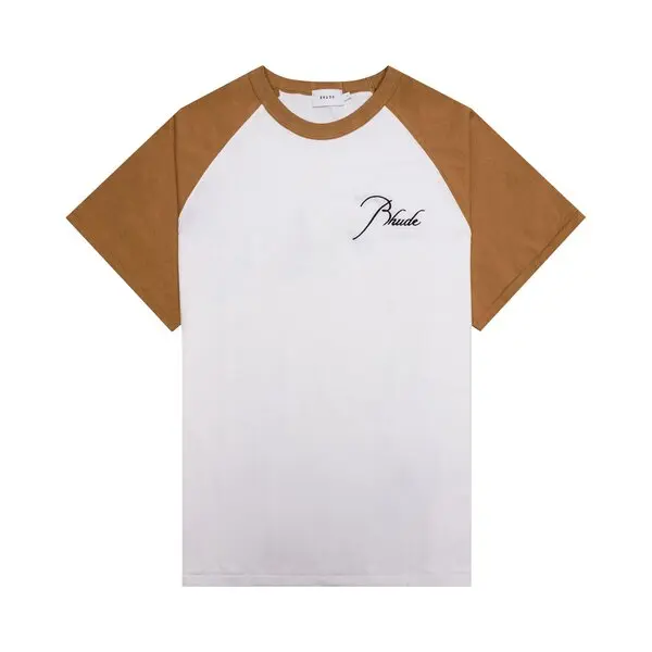 Rhude Raglan Tee - White