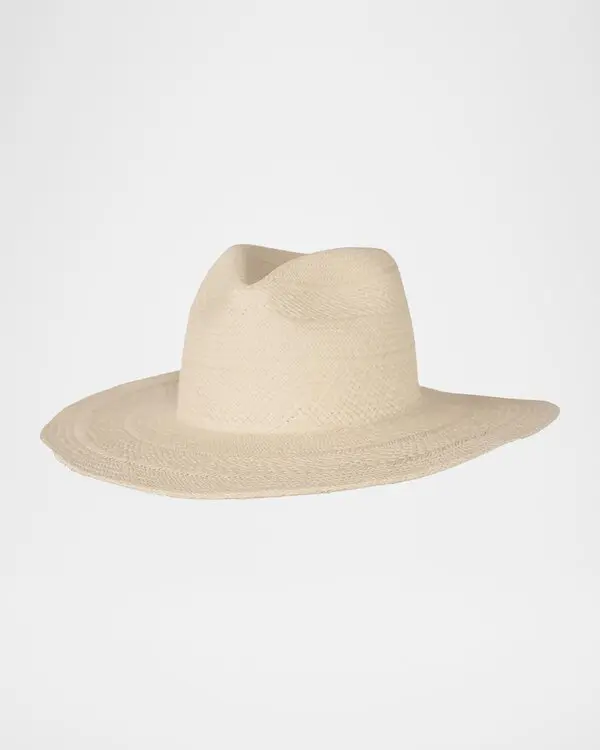 Janessa Leoné Capri Straw Panama Hat