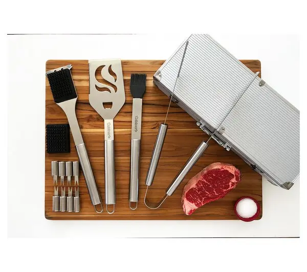 CUISINART Deluxe 14-piece Grilling Tool Set