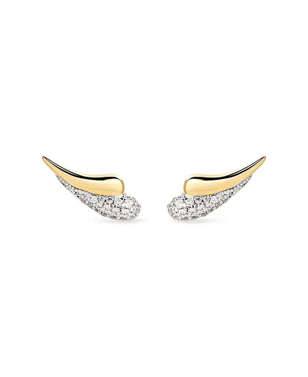ANA LUISA Lowen Stud Earrings - Gold
