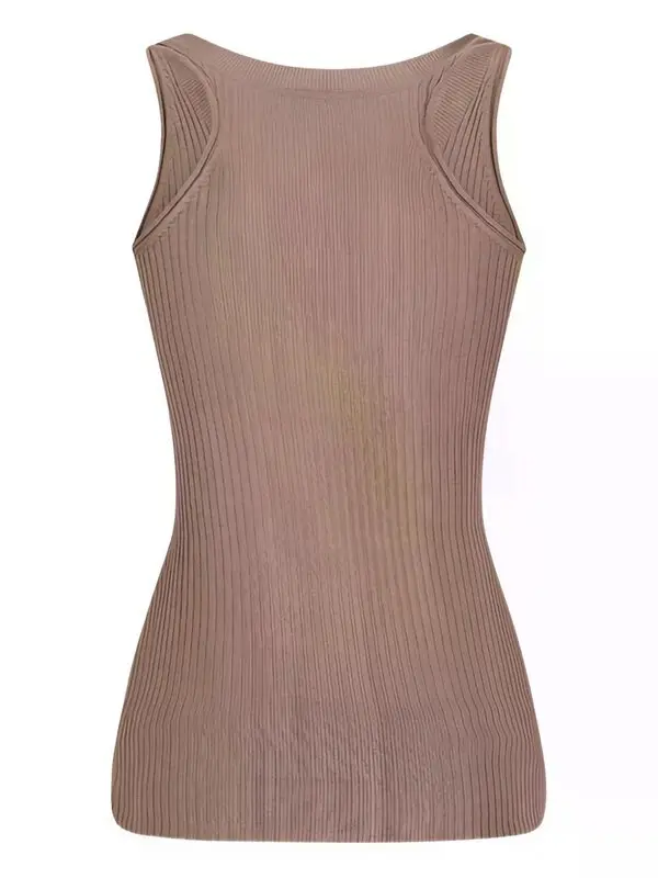 WILD CASHMERE Ribbed Tank Top