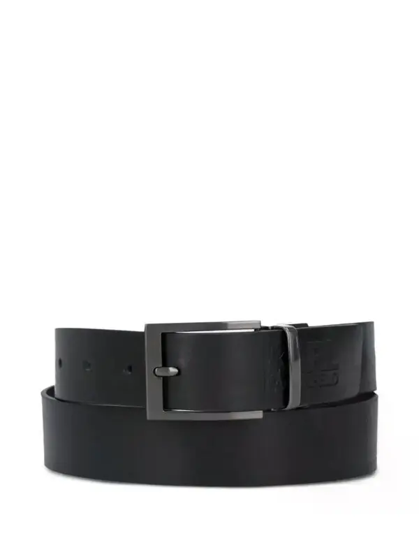 Karl Lagerfeld Buckled Belt - Black