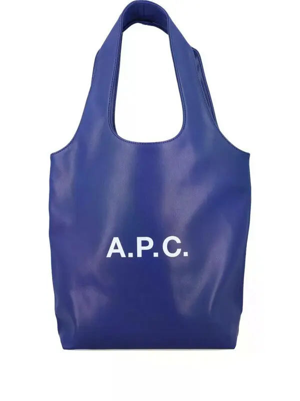A.p.c. Small Ninon Tote Bag - Blue