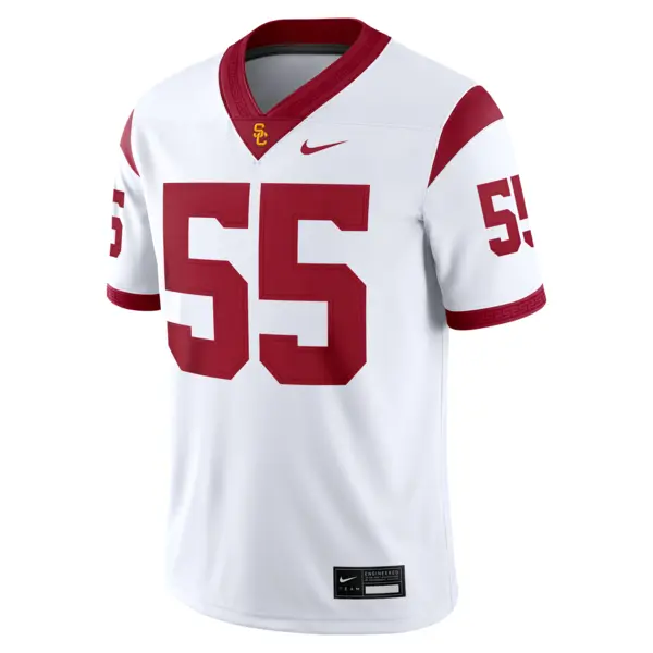 Nike Usc Dri-fit College Game Jersey - White