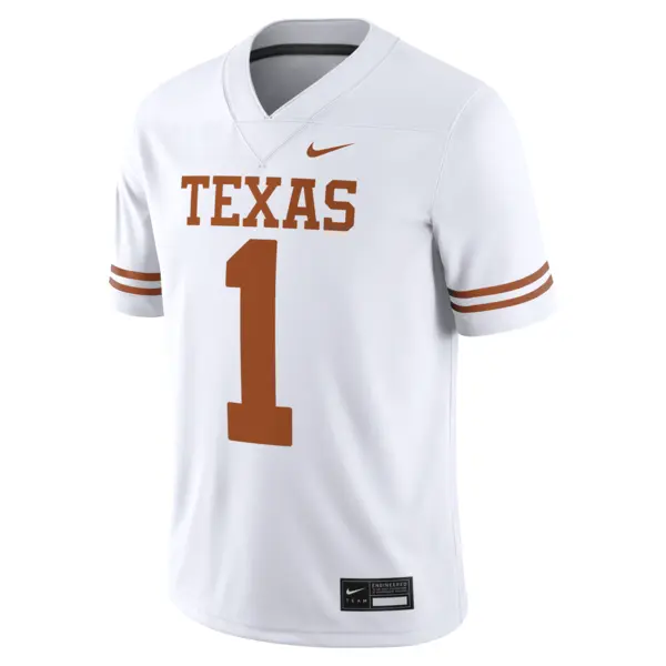 Nike Texas Longhorns Dri-fit College Game Jersey - White