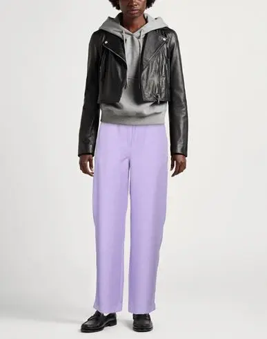 JIJIL Straight-leg Drawstring Pants - Purple