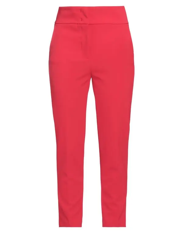 BLUGIRL Tapered Crepe Pants - Red