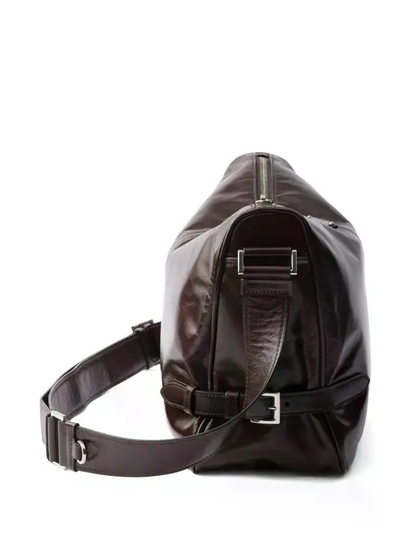 Prada Leather Shoulder Bag - Brown