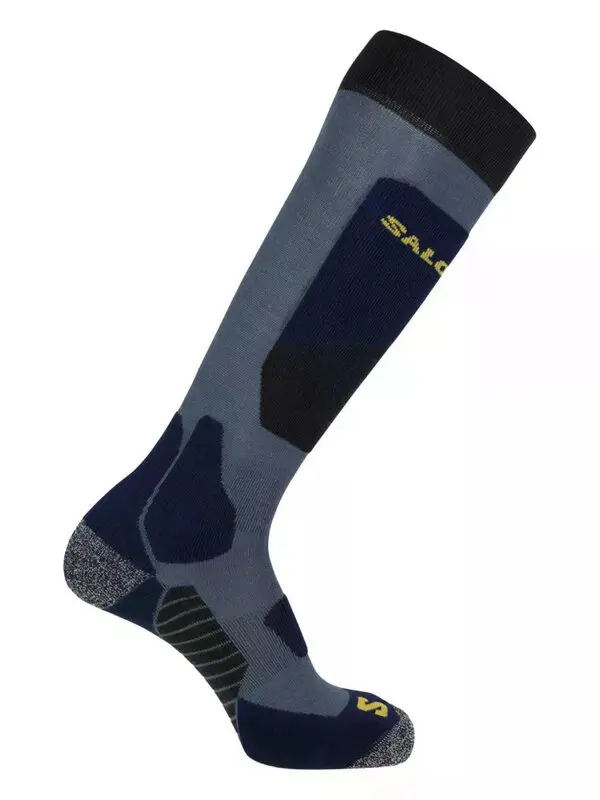 SALOMON Panelled Ski Socks - Blue