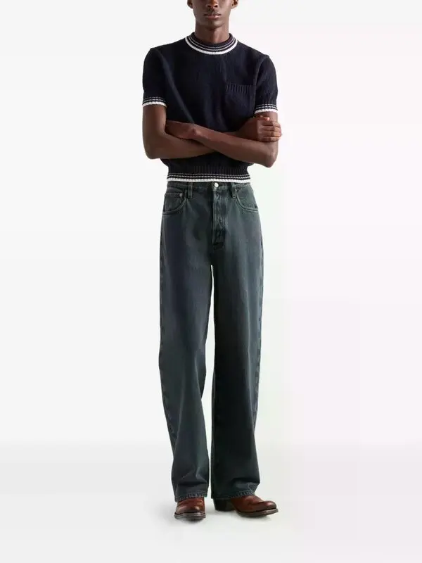 Prada Five-pocket Over-dyed Jeans