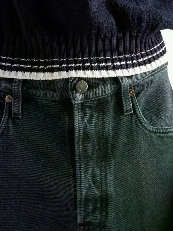 Prada Five-pocket Over-dyed Jeans