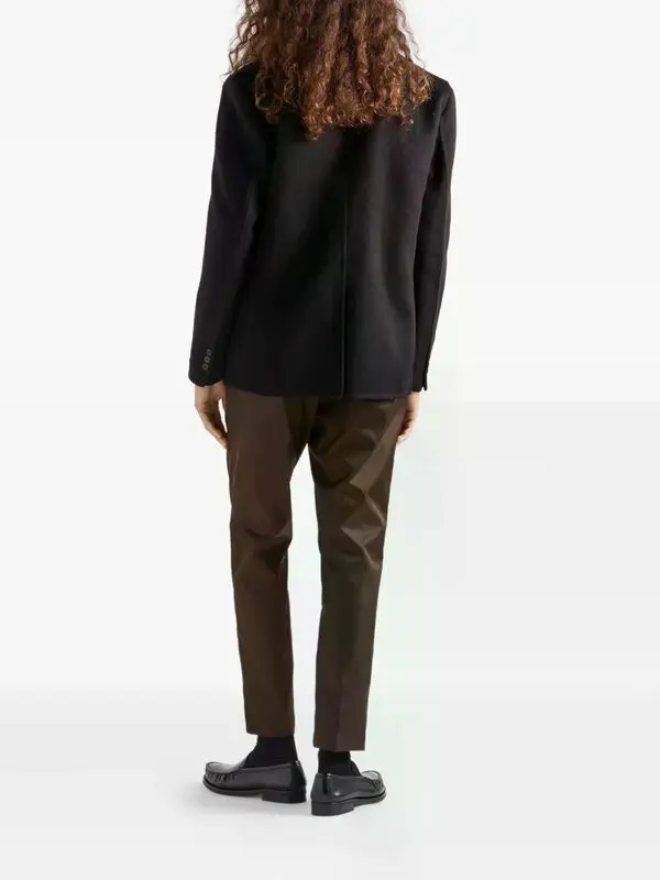 Prada Notched-lapels Cashmere Blazer