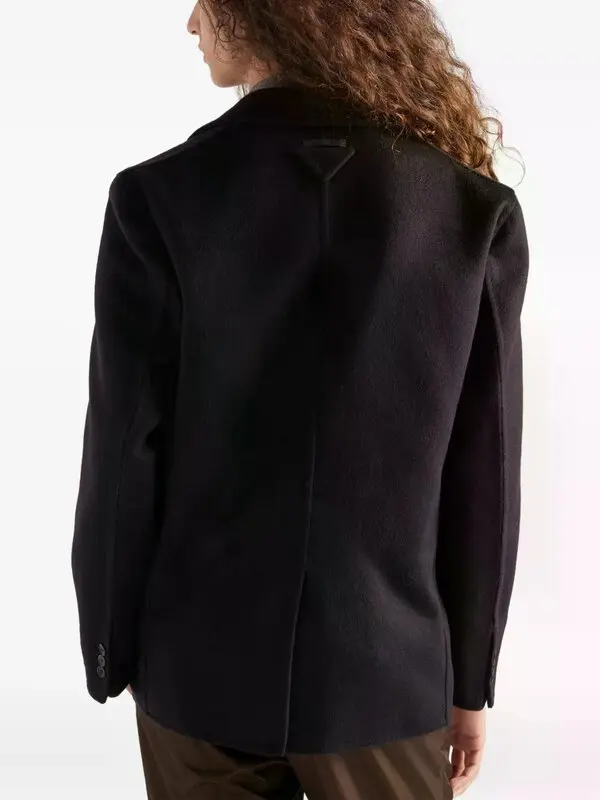 Prada Notched-lapels Cashmere Blazer
