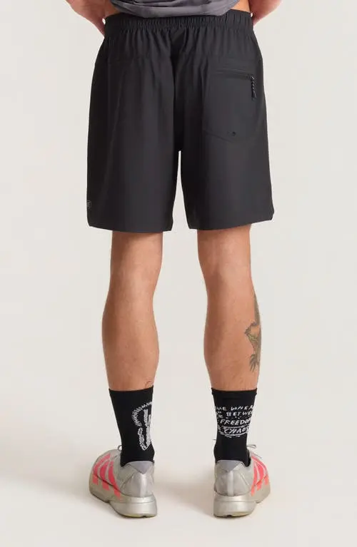 ROARK Serrano 7 Drawstring Shorts - Black