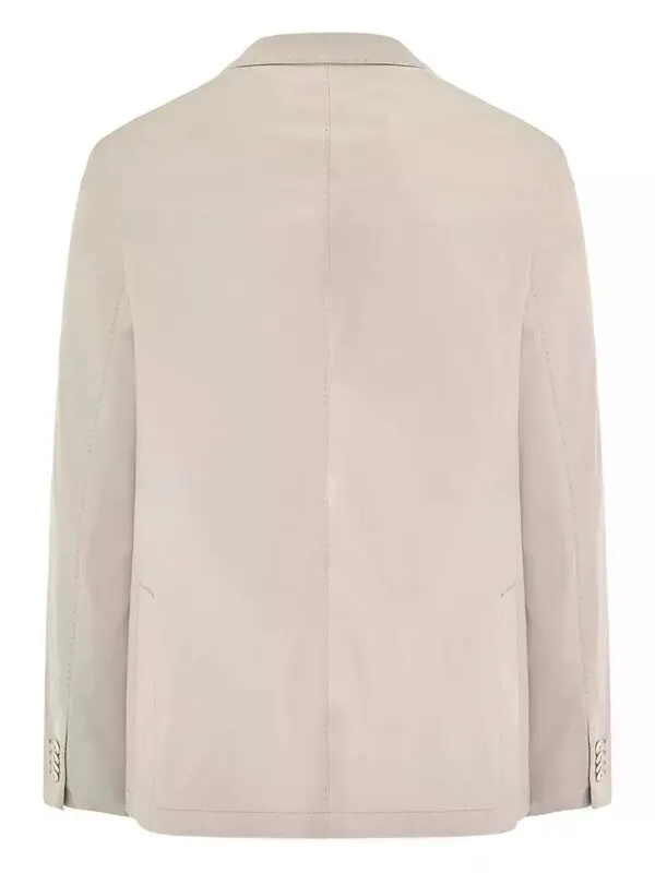 L.B.M. 1911 Button-fastening Patch-pocket Blazer - Neutrals