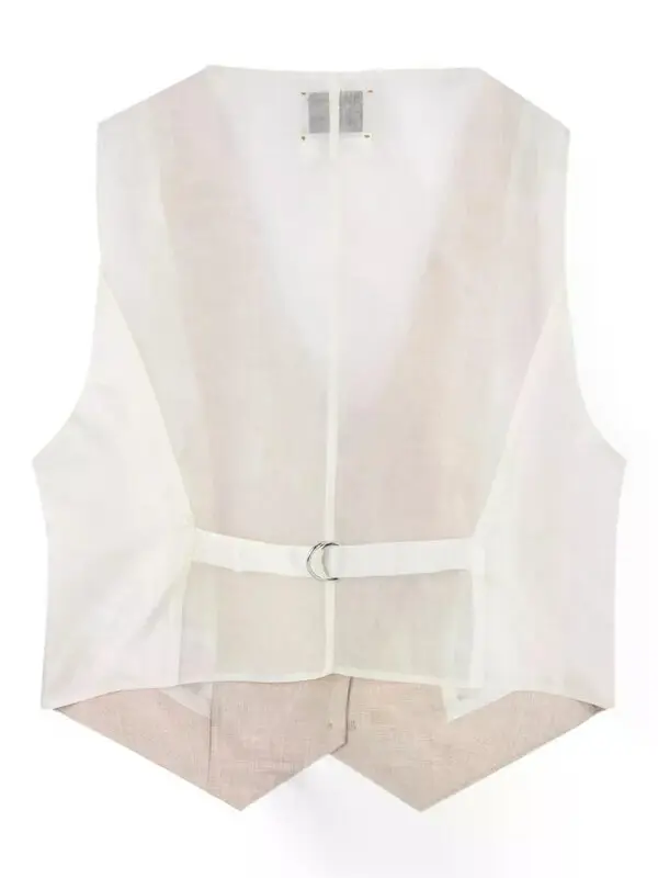 FORTE_FORTE Paneled Waistcoat - Neutrals