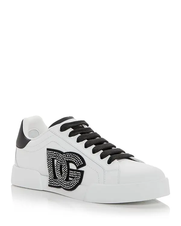 Dolce & Gabbana Portofino Leather Sneakers