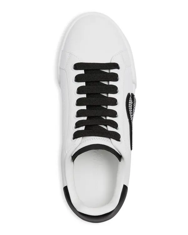 Dolce & Gabbana Portofino Leather Sneakers