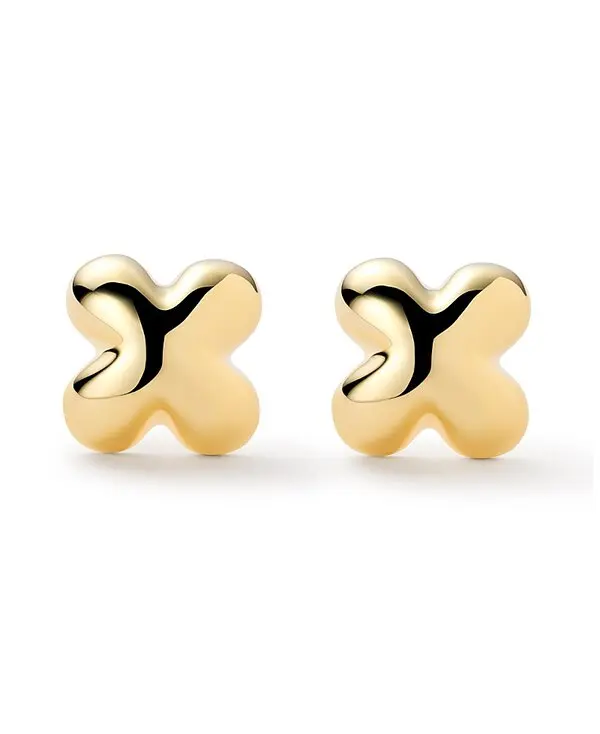 ANA LUISA Cassia Stud Earrings - Gold
