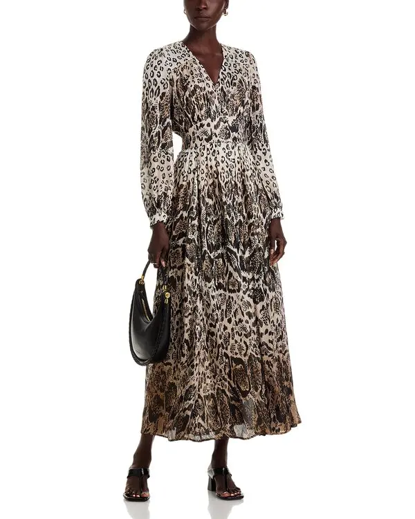 Elie Tahari The Alba Leopard Print Dress