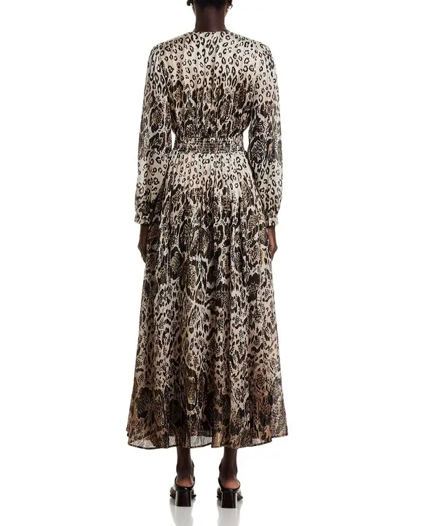 Elie Tahari The Alba Leopard Print Dress