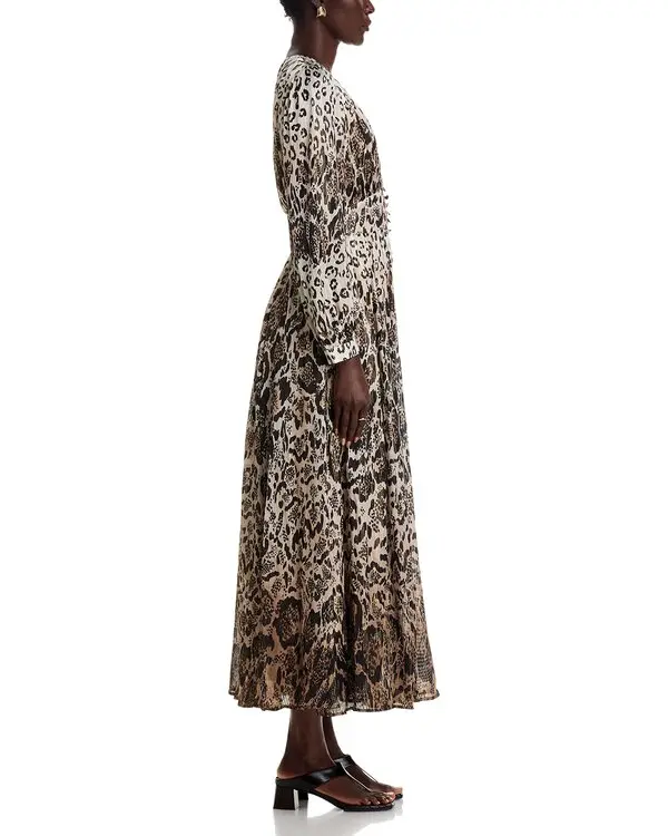Elie Tahari The Alba Leopard Print Dress