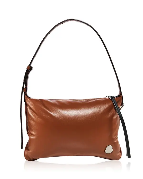 Moncler Vetta Nappa Leather Shoulder Bag