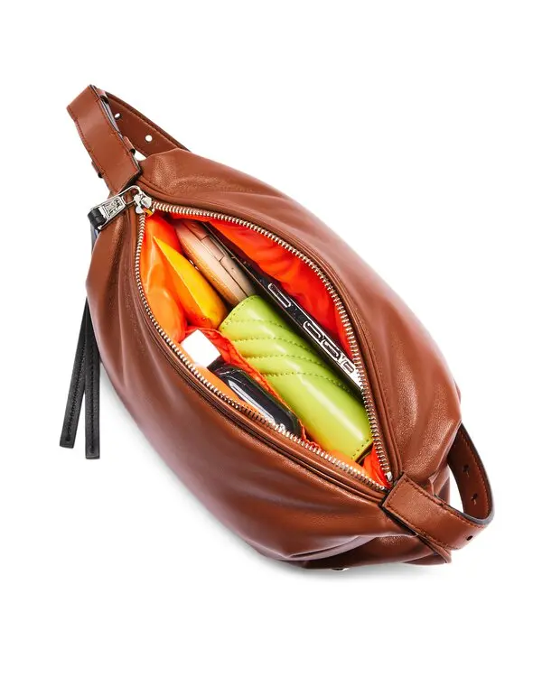 Moncler Vetta Nappa Leather Shoulder Bag