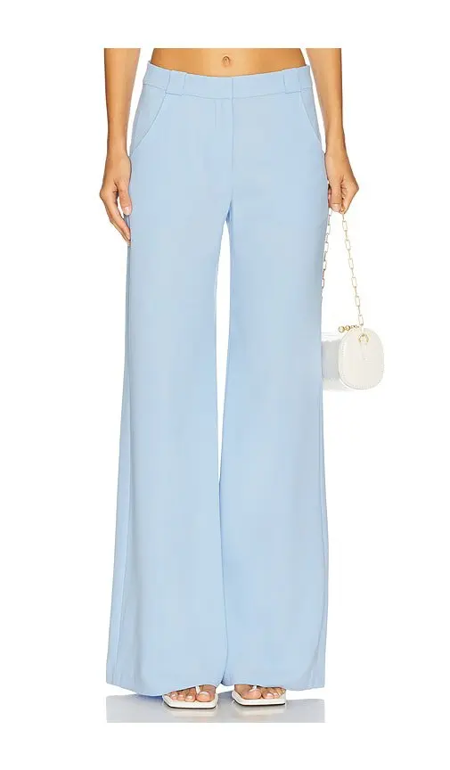 Amanda Uprichard X Saddler Pants - Baby Blue