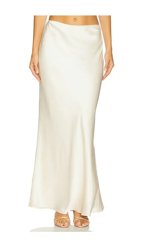 NIA Nathalia Maxi Skirt - Ivory