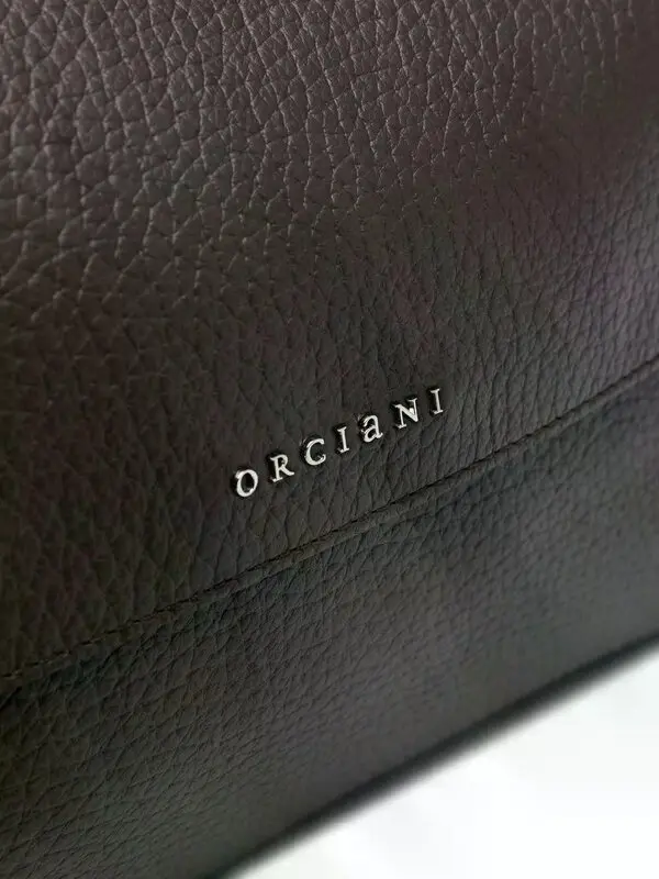 Orciani Sveva Leather Tote Bag