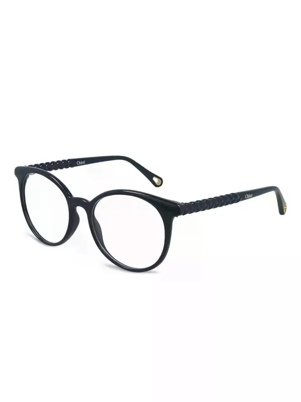 Chloé Round-frame Glasses - Blue