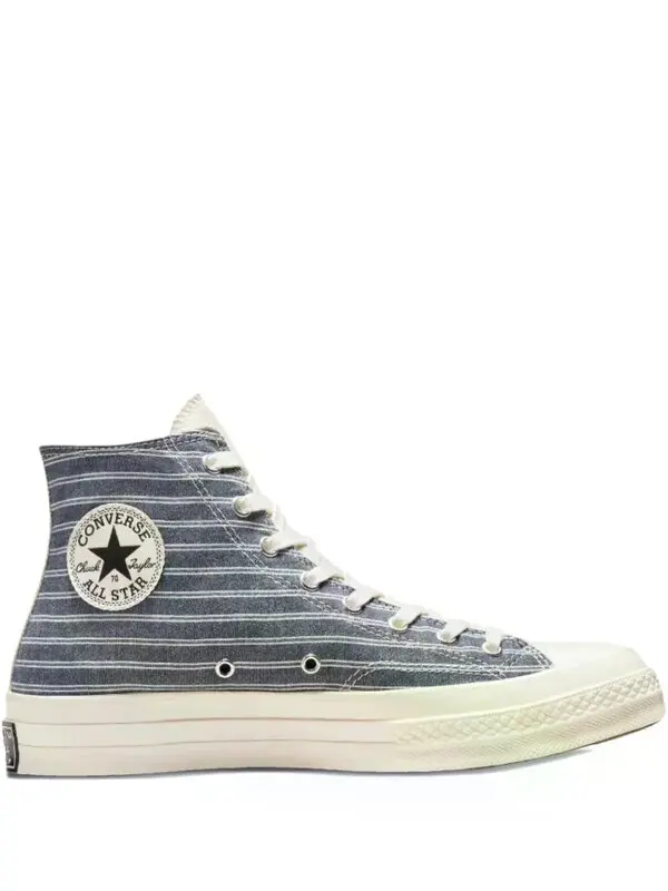 CONVERSE Chuck 70 Hi Retro Stripes Sneakers - Blue