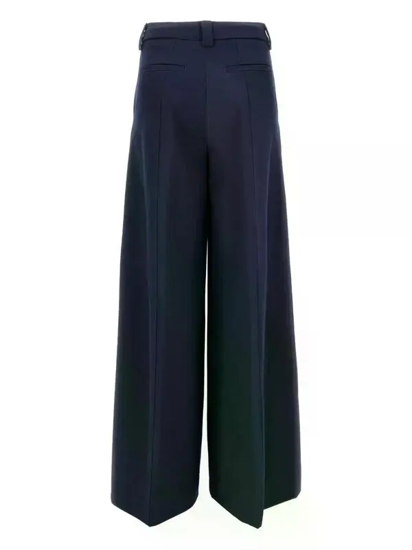 THELATEST Wide Leg Trousers With Side Pockets