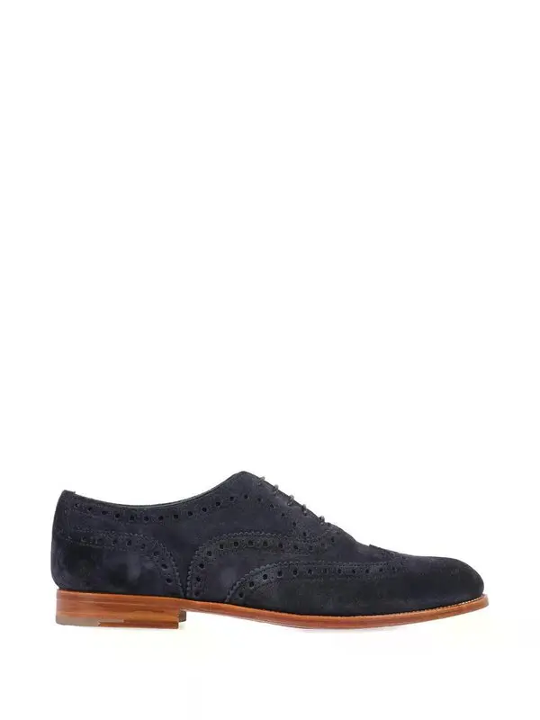 Church's Suede Lace-up Shoes - Blue