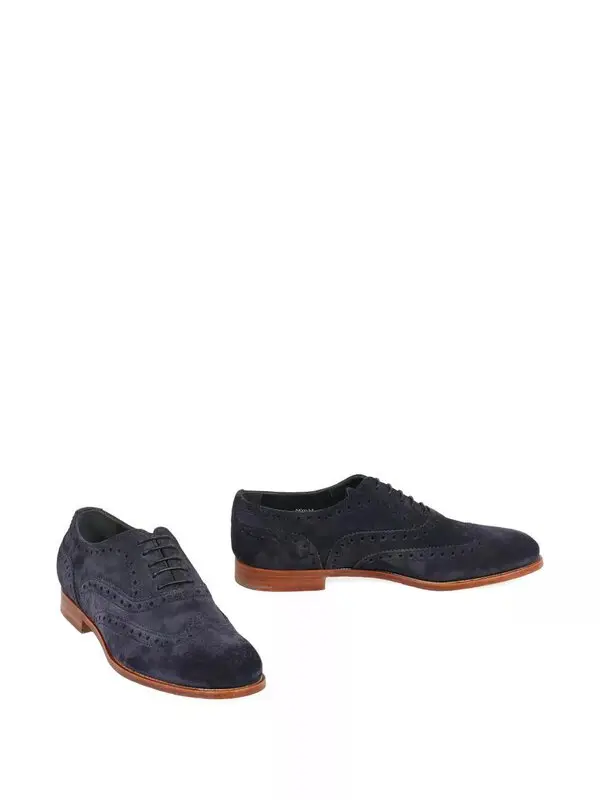 Church's Suede Lace-up Shoes - Blue