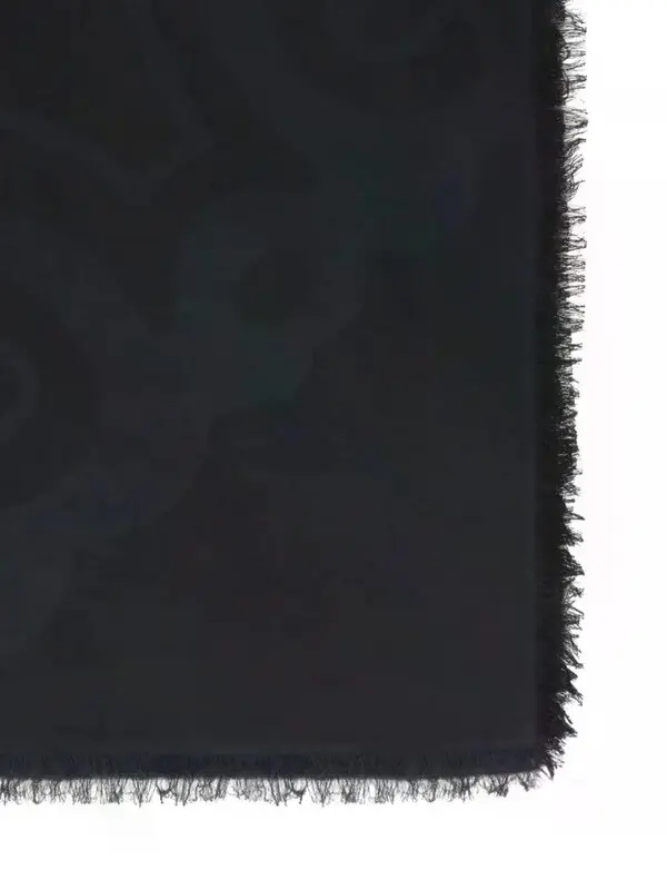 Max Mara Eguale Abstract-print Fringed Stole