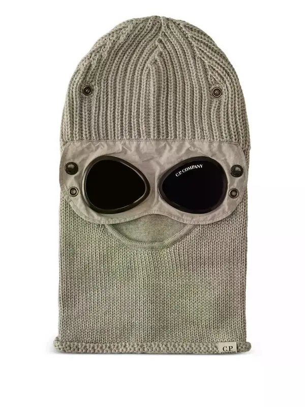 C.P. COMPANY Ribbed Balaclava - Grey