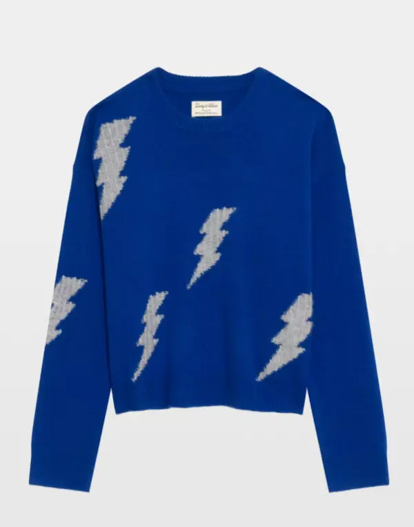 Zadig&Voltaire Markuz Star Sweater - Blu