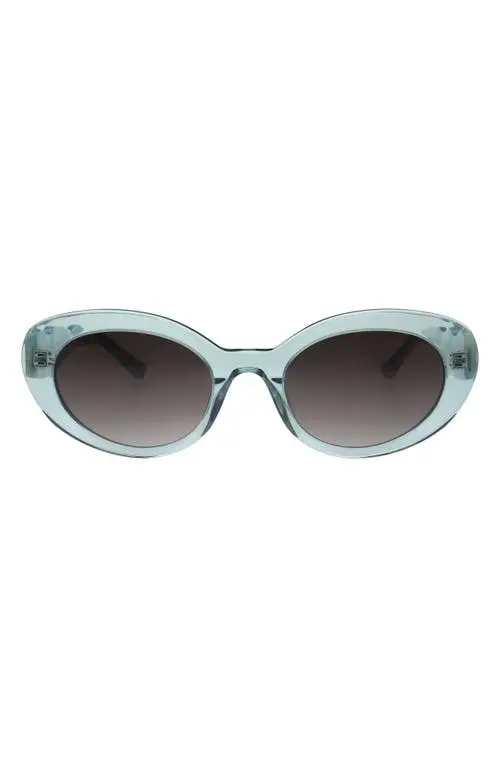 FLORENCE BY MILLS 52mm Oval Sunglasses - Sea Green