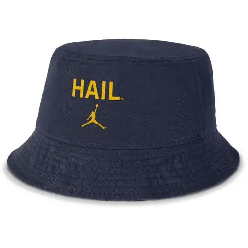 JORDAN BRAND Michigan Wolverines Apex Primetime Bucket Hat