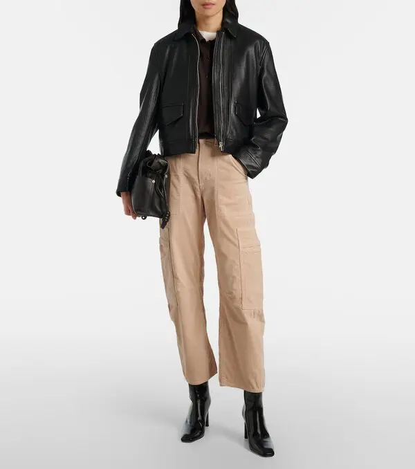 Citizens Of Humanity Marcelle Cotton Corduroy Cargo Pants - Beige