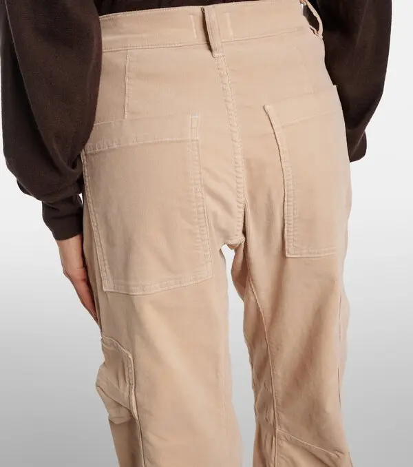 Citizens Of Humanity Marcelle Cotton Corduroy Cargo Pants - Beige