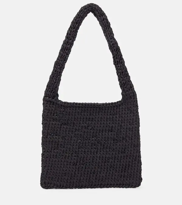 THE ROW Didion Woven Shoulder Bag