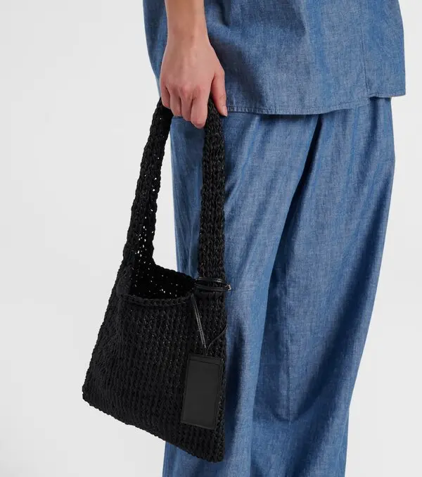 THE ROW Didion Woven Shoulder Bag