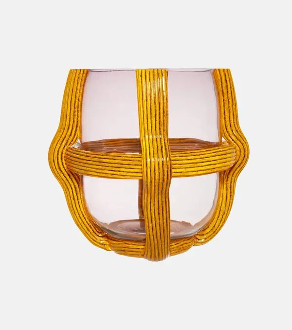 CASSINA Sestiere Glass Vase Patricia Urquiola - Yellow