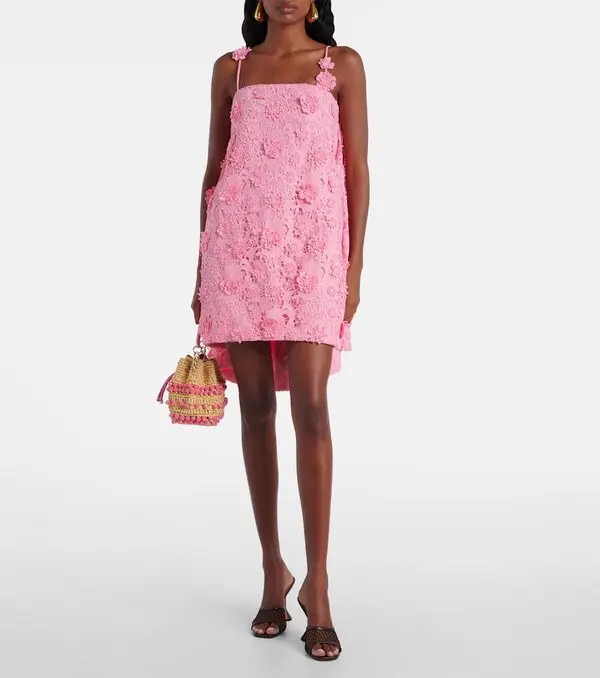 chinese dress ladies Leo Lin Aliyah Lace Butterfly Sleeve Midi Dress in Candy Pink – Coco & Lola main image 0